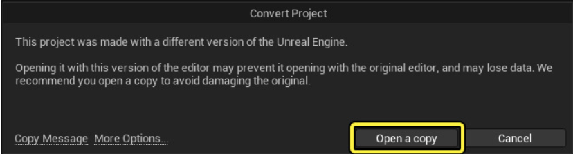 [UE5]마이그레이션 - Slow and Steady